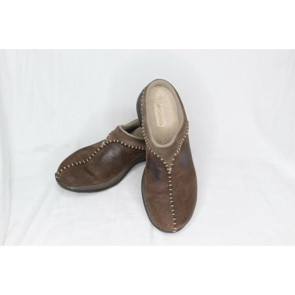 Columbia | Shoes | Columbia Womens Maia Brown Suede Split Stitched ...